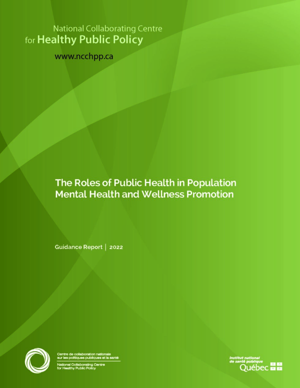 The Roles of Public Health in Population Mental Health and Wellness ...